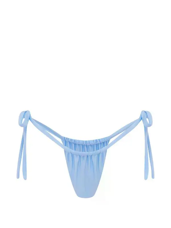 FAE SWIM Birdie Tie-side Bikini Bottoms - Blue