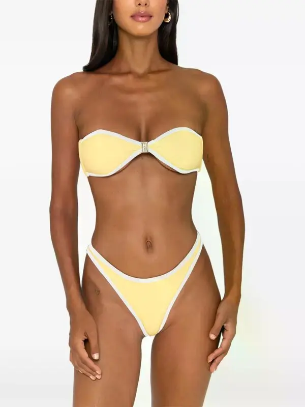 FAE SWIM Hailey Piped Bikini Bottom