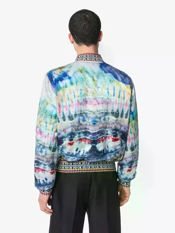 Amiri Tie-dye Bomber Jacket