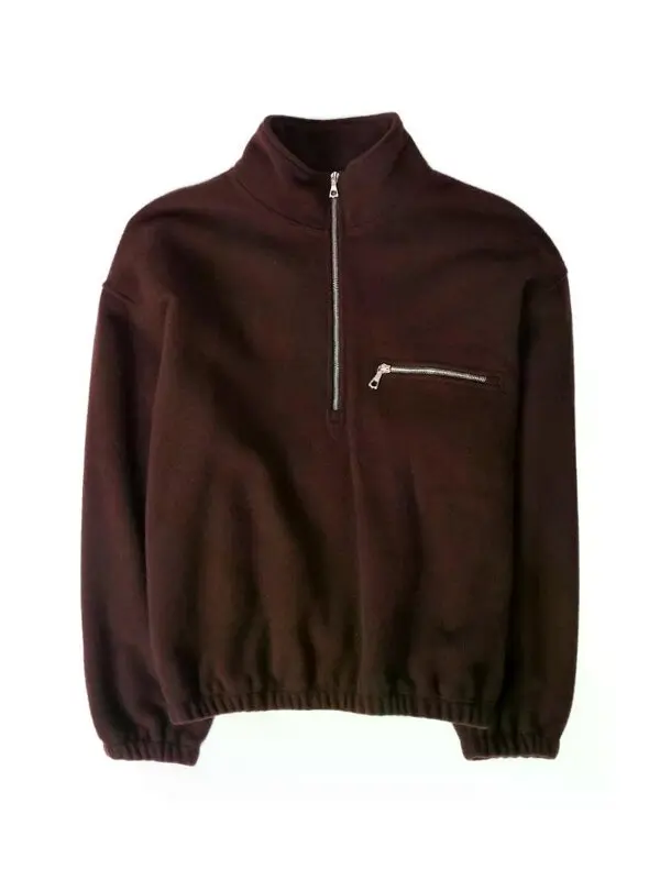 RIER Zip-neck Polo Top