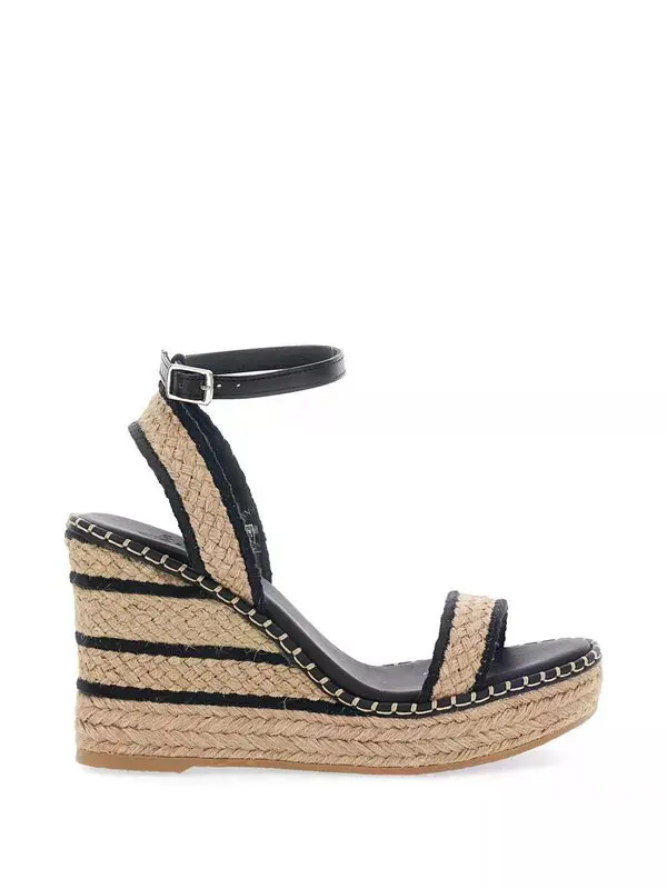 CastaÑer Ankle-strap Striped Espadrilles - Neutrals