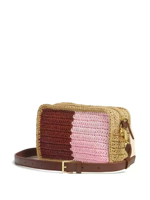 Marni Woven Shoulder Bag - Brown