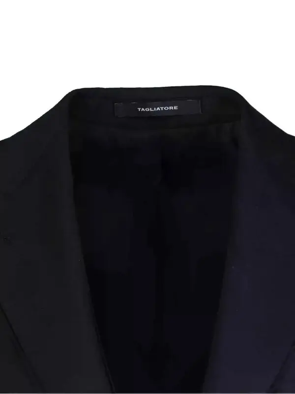 Tagliatore Single-breasted Blazer - Black