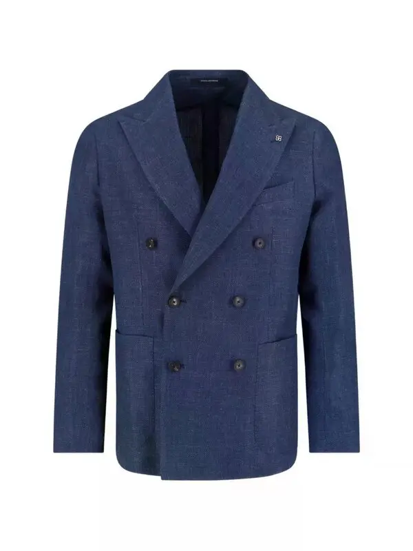 Tagliatore Double-breasted Blazer - Blue