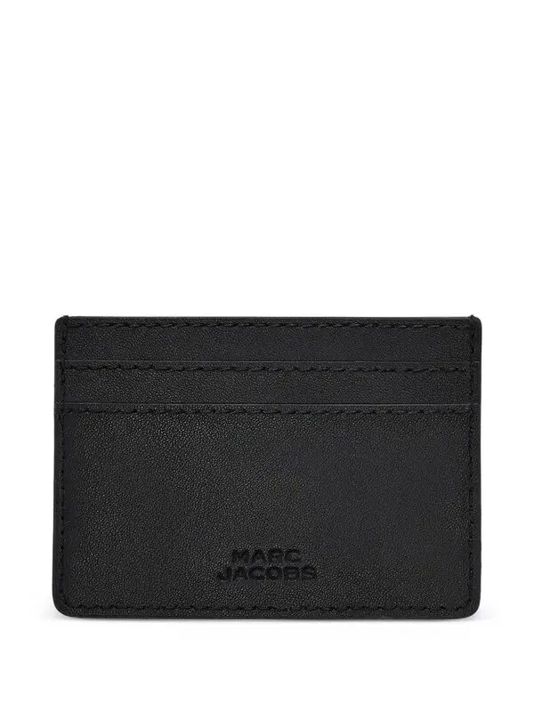 Marc Jacobs Logo Leather Card Case