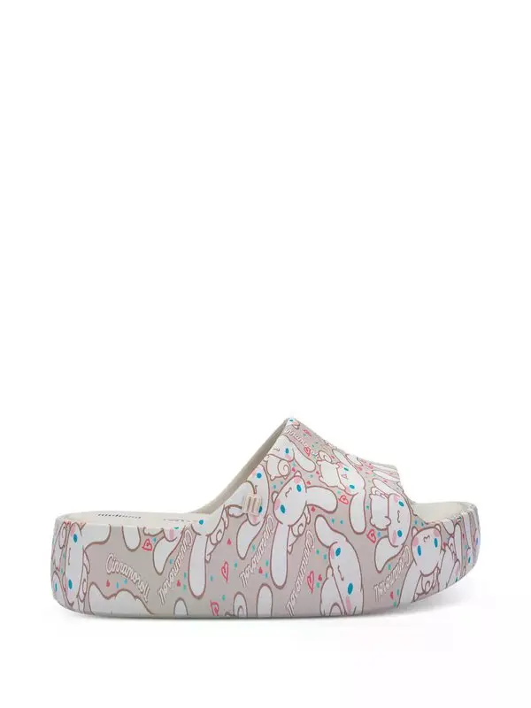 Melissa X Hello Kitty And Friends Free Platform Slides - Neutrals