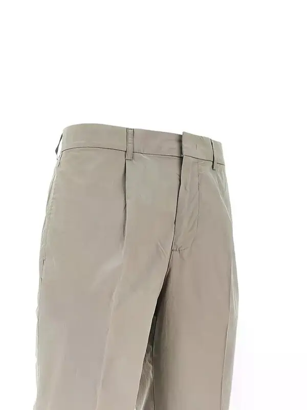 Emporio Armani Pleated Trousers - Neutrals