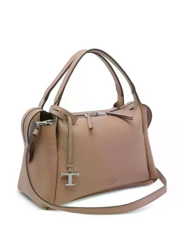 TOD'S Boston Double Handle Clutch Bag