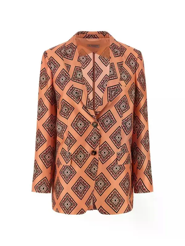 Alberto Biani Patterned Blazer