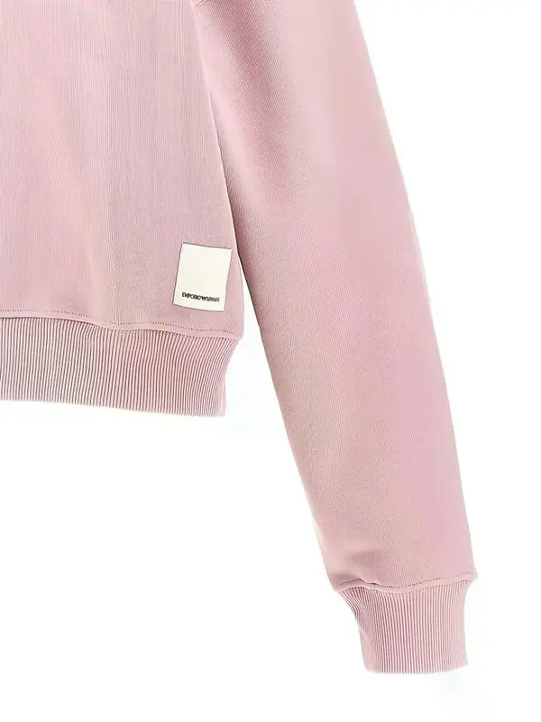 Emporio Armani High Neck Half-zip Sweatshirt