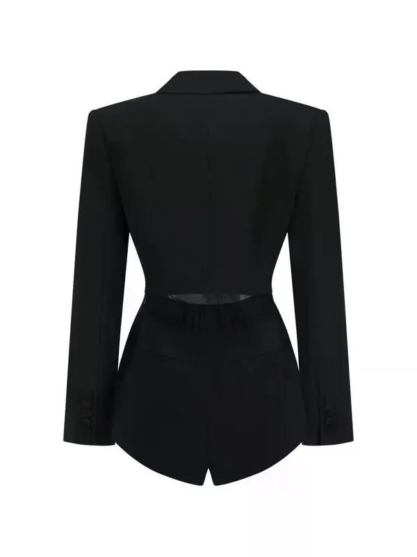 OUDE WAAG Button Notched Blazer
