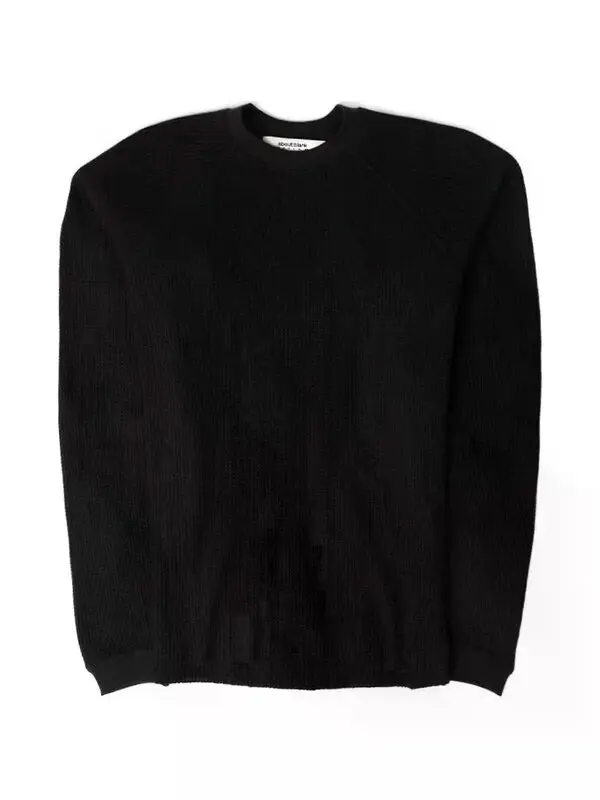 ABOUT:BLANK Raglan Sleeve Waffle Knit Top