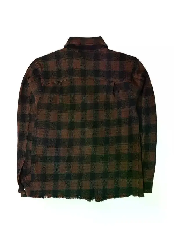 ABOUT:BLANK Plaid Zipped Shirt