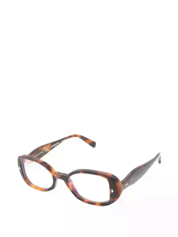 SESTINI EYEWEAR Ventiquattro Oval-frame Glasses