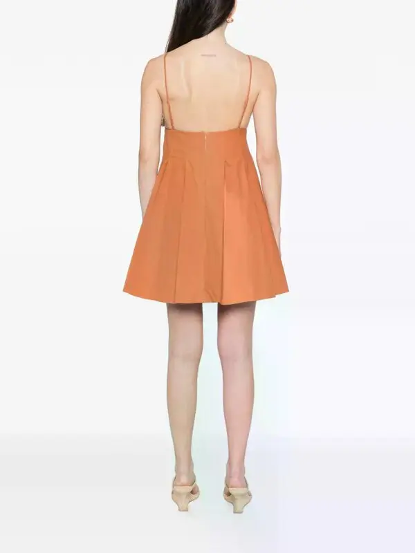 ROSANNA OCAMPO V-neck Mini Dress