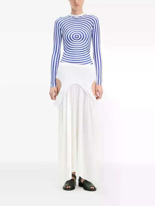 JEAN PAUL GAULTIER Target Crewneck Top