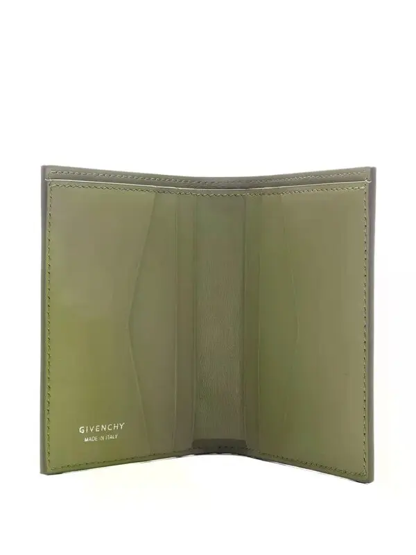 Givenchy 4g-motif Micro Leather Card Holder