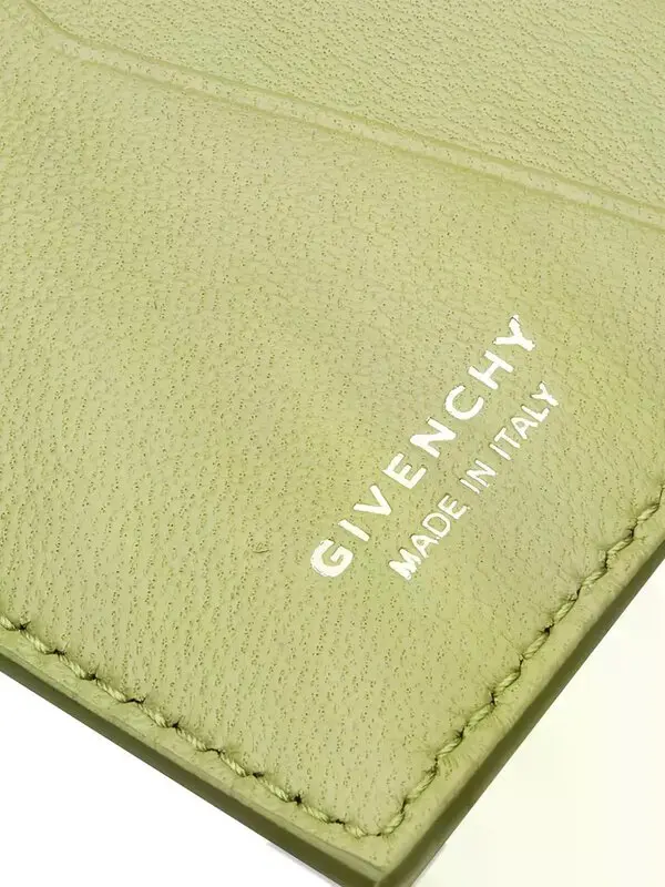 Givenchy 4g-motif Micro Leather Card Holder