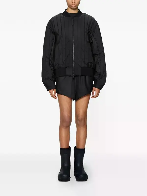 Rains Quilted Bomber Jacket