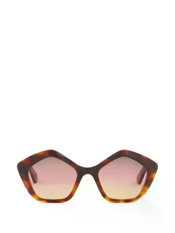 Marni Eluvi Hexagonal Sunglasses