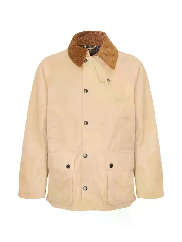 Barbour Jacket With Corduroy Collar