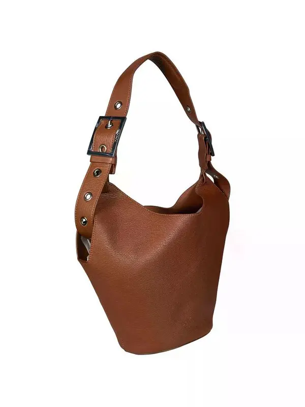 DONDUP Buckle-fastening Leather Shoulder Bag