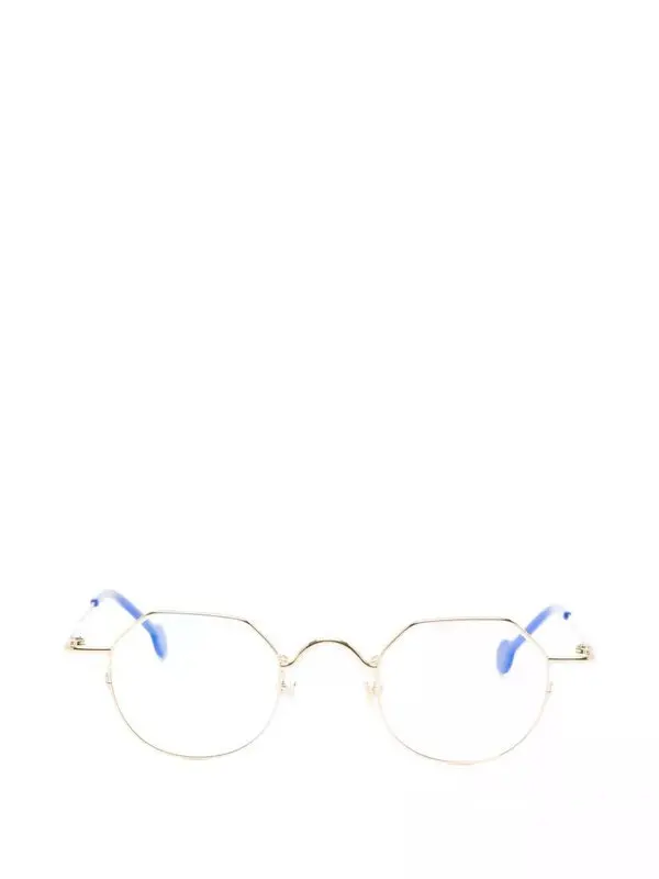 L.A. EYEWORKS Dink Geometric Eyeglasses - Gold