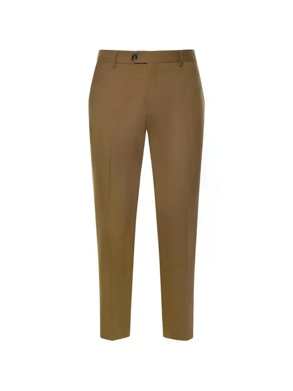 BE ABLE Alexander Buttoned Trousers - Brown