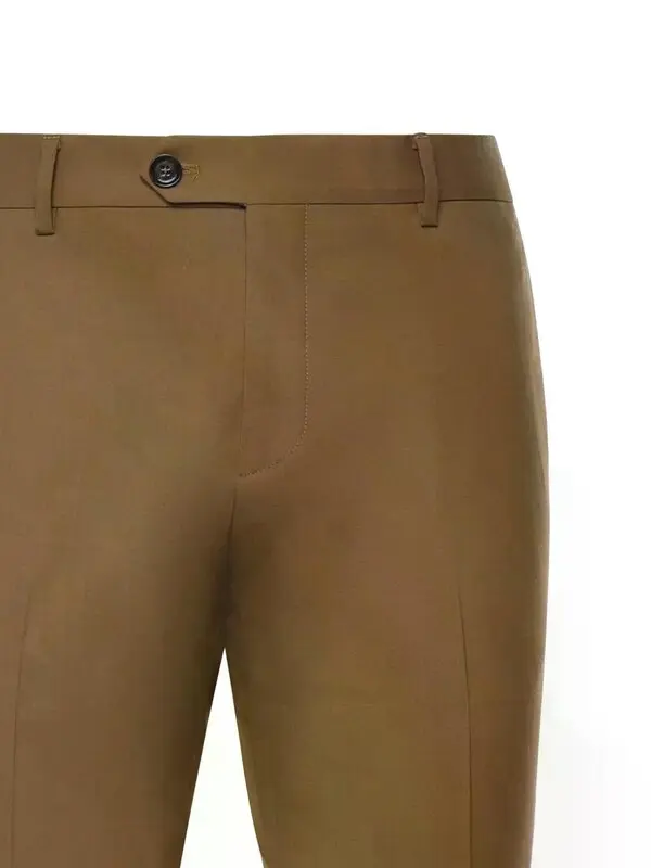BE ABLE Alexander Buttoned Trousers - Brown
