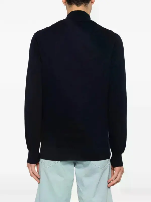 GRAN SASSO Zip-fastening Cardigan - Blue