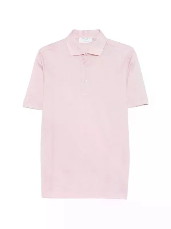 GRAN SASSO Half-button Polo Shirt