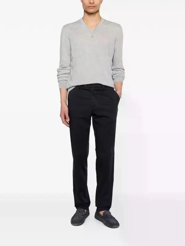 GRAN SASSO V-neck Long Sleeve Sweater