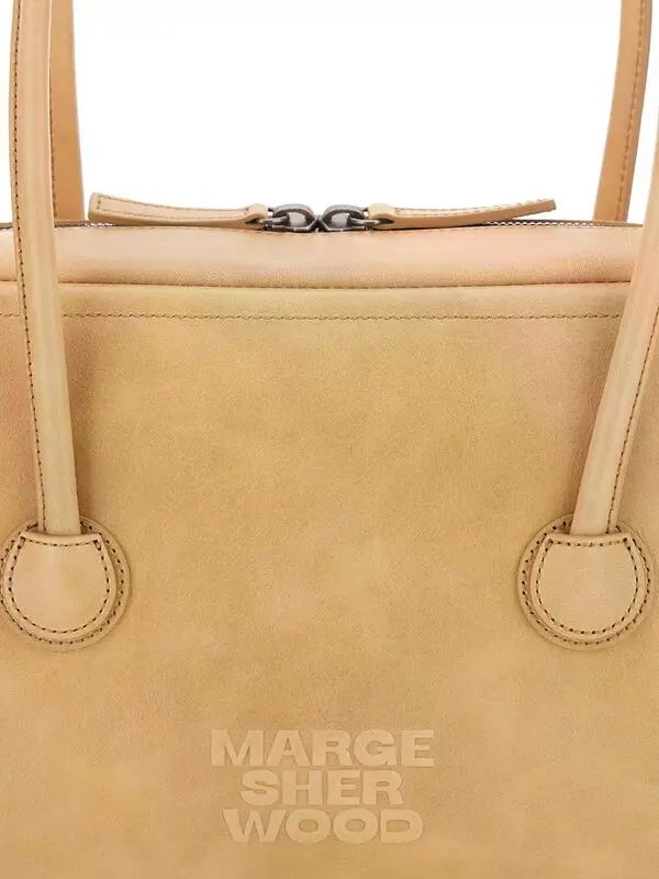 MARGESHERWOOD Soft Boston Ew Top Handle Shoulder Bag - Neutrals