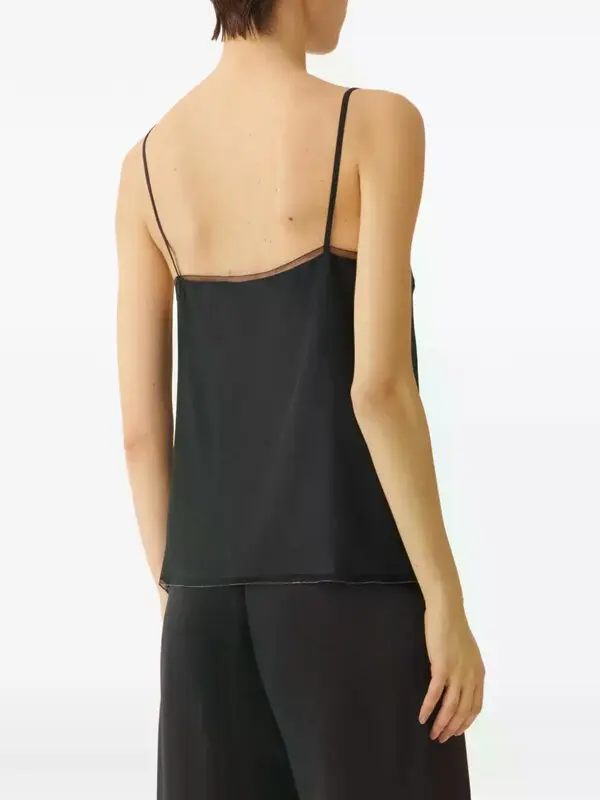 Fabiana Filippi V-neck Trim Top