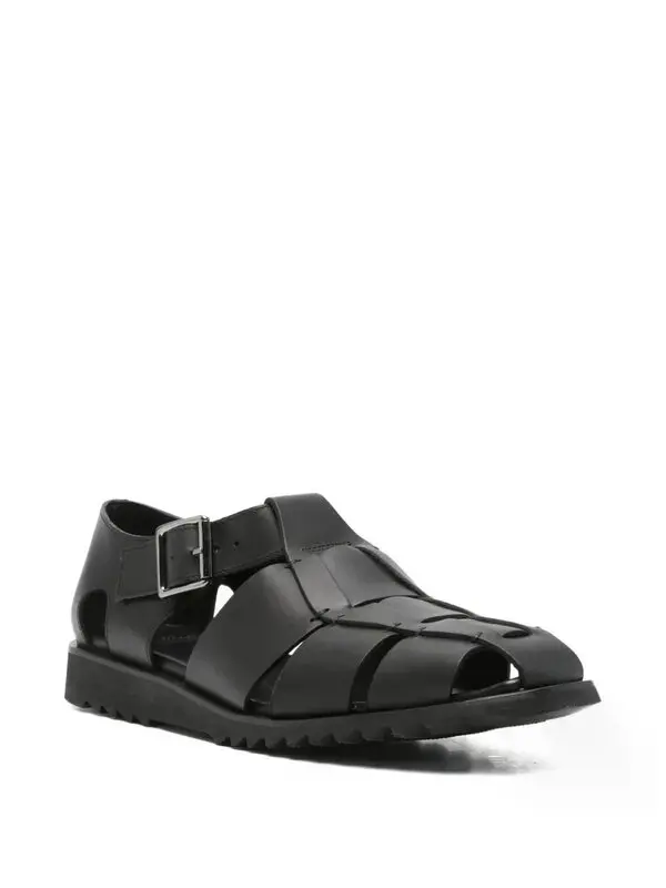 Paraboot Buckled-fastening Woven Sandals