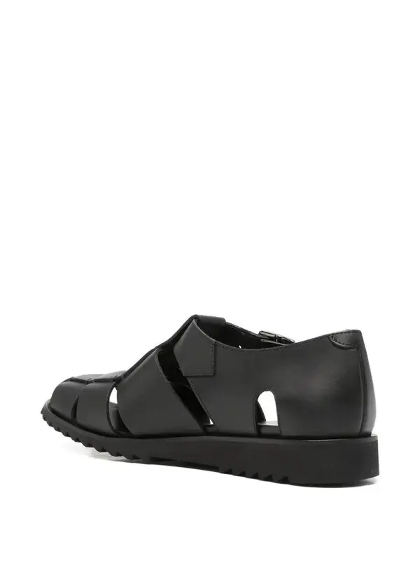 Paraboot Buckled-fastening Woven Sandals