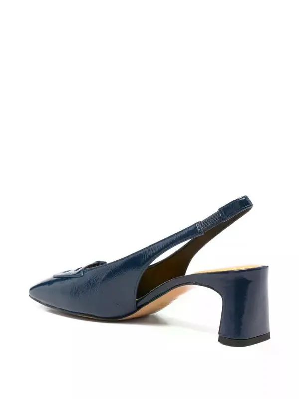 MARA BINI Buckle Cut-out Pumps - Blue