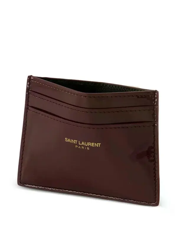 Saint Laurent Logo-stamp Cardholder