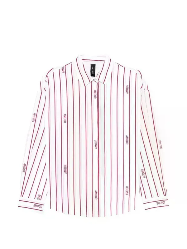 MARCCAIN Striped Shirt - White