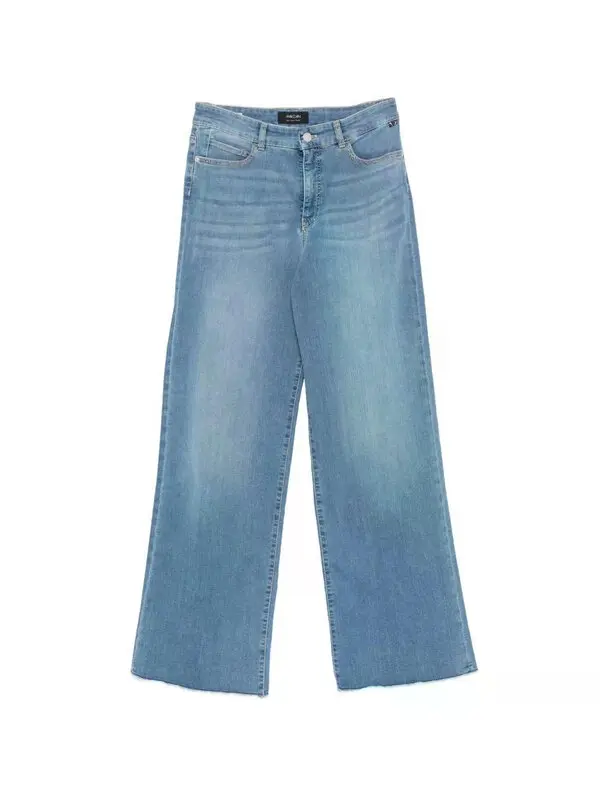 MARCCAIN Five-pocket Wide Leg Jeans