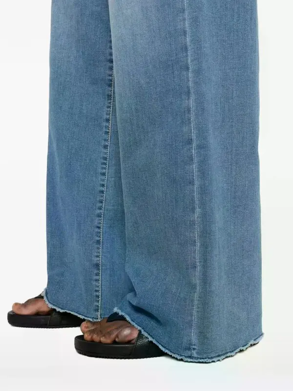 MARCCAIN Five-pocket Wide Leg Jeans