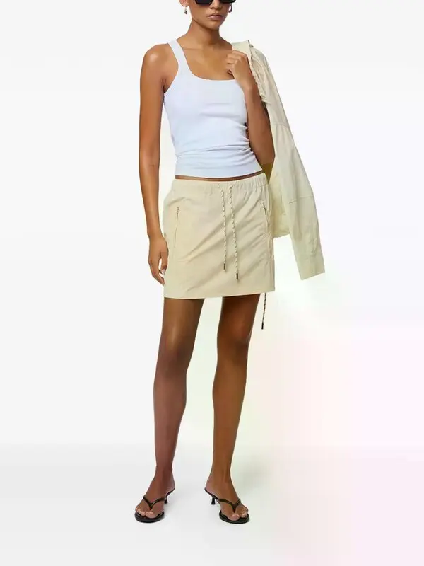 Apparis Ada Drawstring Mini Skirt