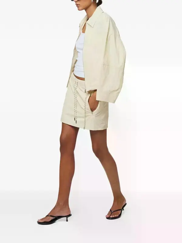 Apparis Ada Drawstring Mini Skirt