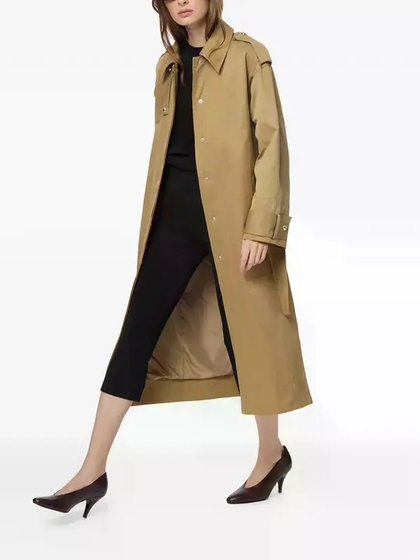 Apparis Belted Trench Coat - Neutrals