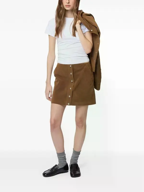 Apparis Ella Mini Skirt - Brown