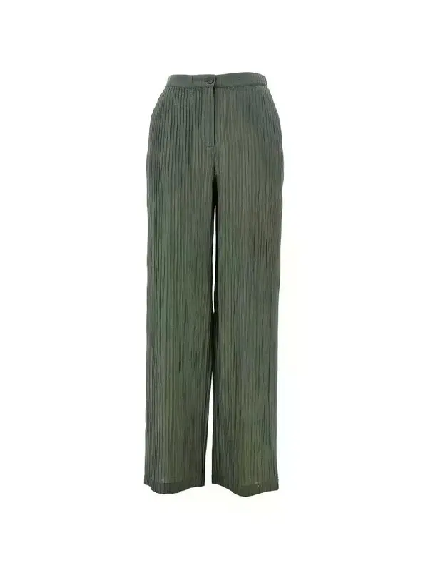 Emporio Armani Button-fastening Trousers - Green