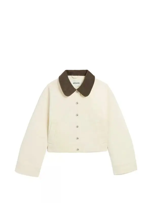 Apparis Ella Cropped Jacket - Neutrals