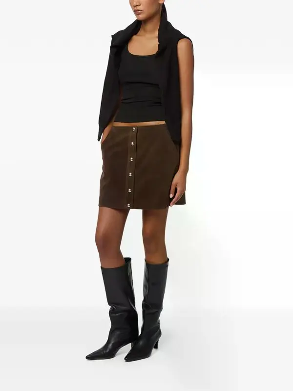 Apparis Ella Mini Skirt - Brown