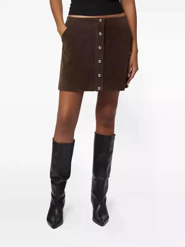 Apparis Ella Mini Skirt - Brown