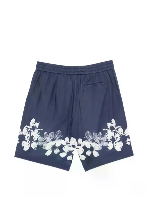 Iceberg Floral Drawstring Shorts